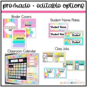 Dreamy Brights Classroom Decor | Trendy + Bright Classroom Decor 3,000 ...