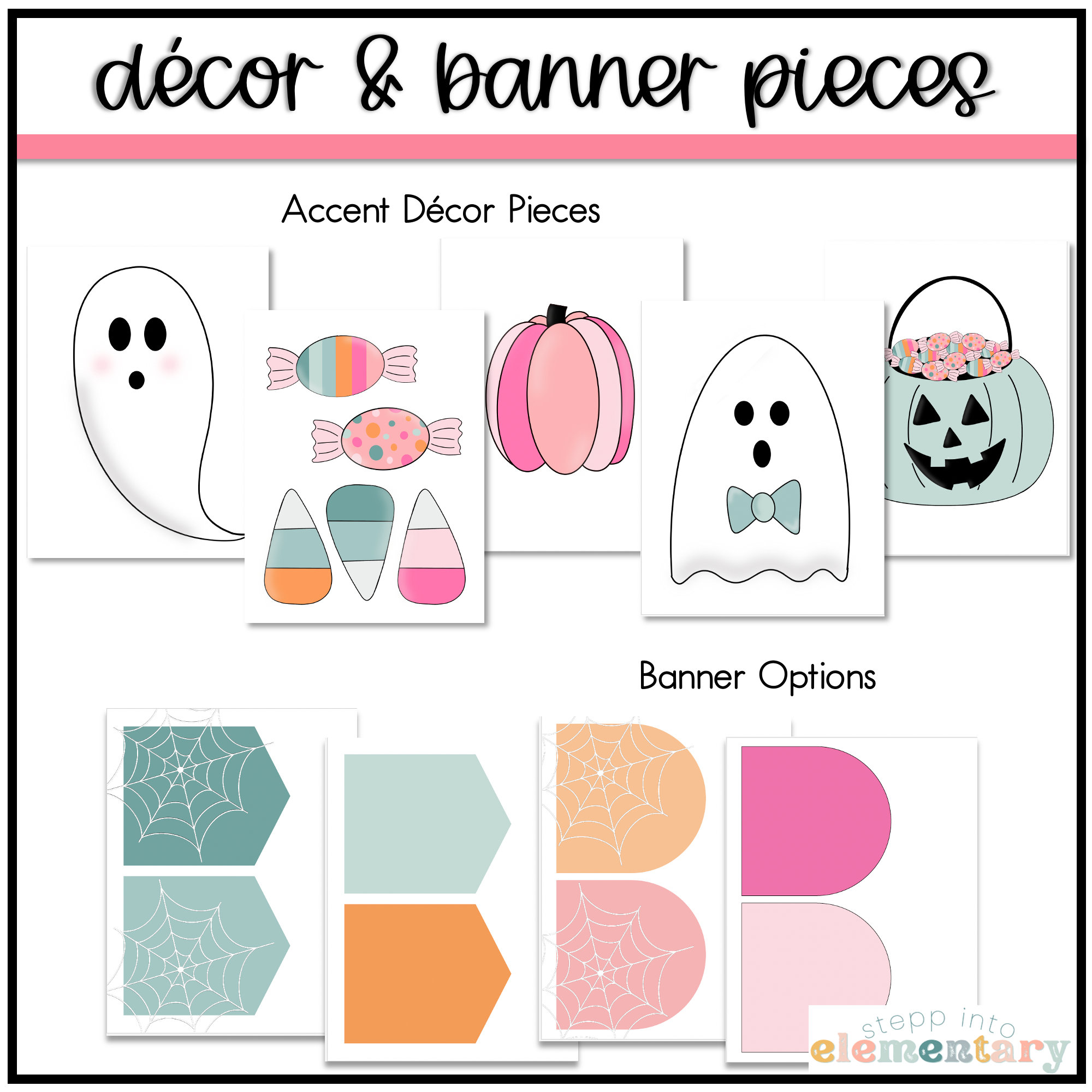 Halloween Bulletin Board Kit | Classroom Decor (digital Download) - Etsy