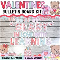 Candy Hearts Our Class is Full of SWEETHEARTS Bulletin Board Kit ...