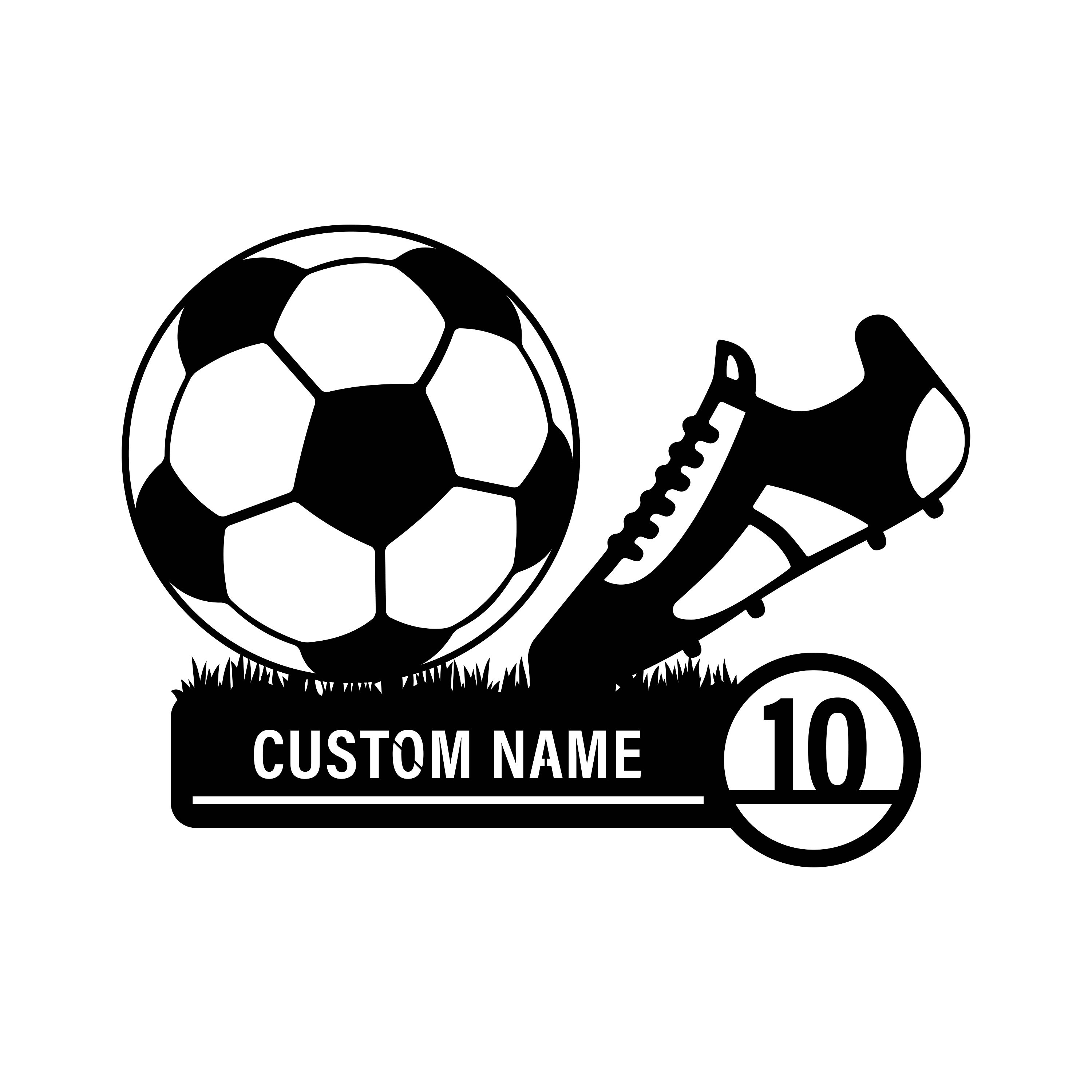 Soccer Shoes Svg Files Soccer Ball Illustration Football Boot Dxf ...