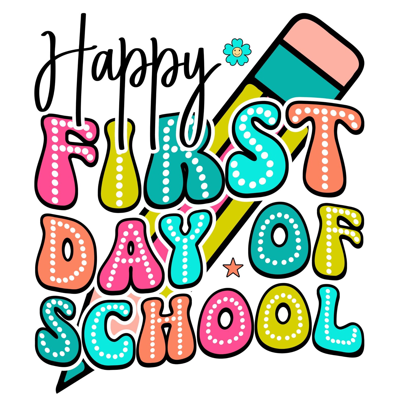 Printable Back to School Signs First Day of School Digital Download ...