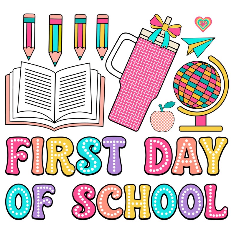 Printable Back to School Signs First Day of School Digital Download ...