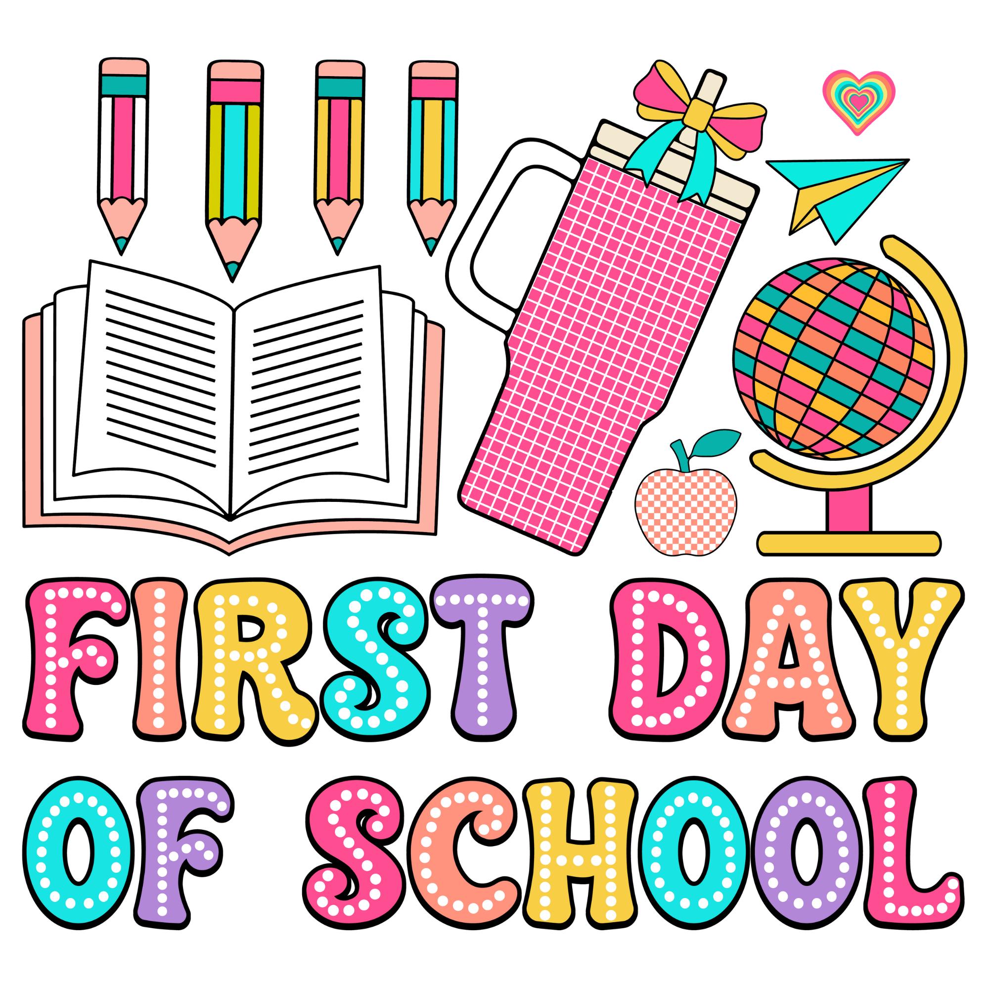 Printable Back to School Signs First Day of School Digital Download ...