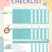 Kids School Day Checklist, ADHD Daily School Checklist, Printable Daily ...