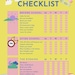 Kids School Day Checklist, ADHD Daily School Checklist, Printable Daily ...