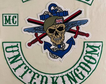 Patches Motorcycle Mc Independent Bikers Patches BEARDS - Etsy