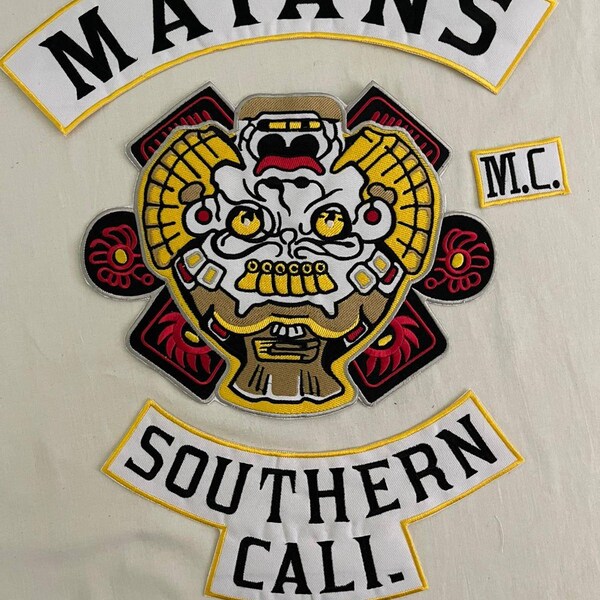 Mayans Mc Jacket - Etsy Australia