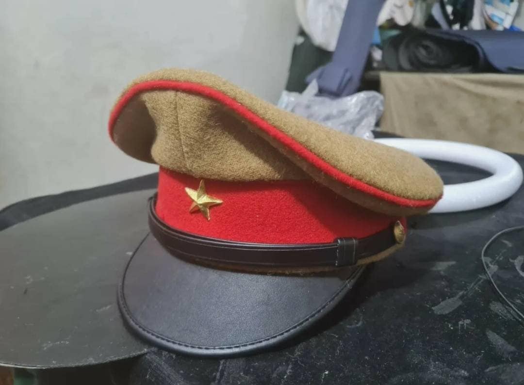 WWII Japanese IJA Army Officer Visor Cap Twill Fabric Olive - Etsy
