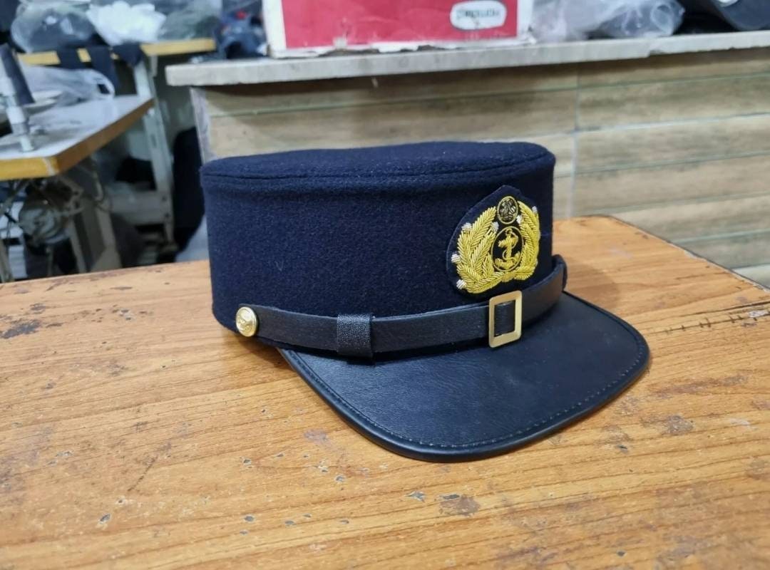 WW1 Japanese Navy Officer Peaked Cap - Etsy