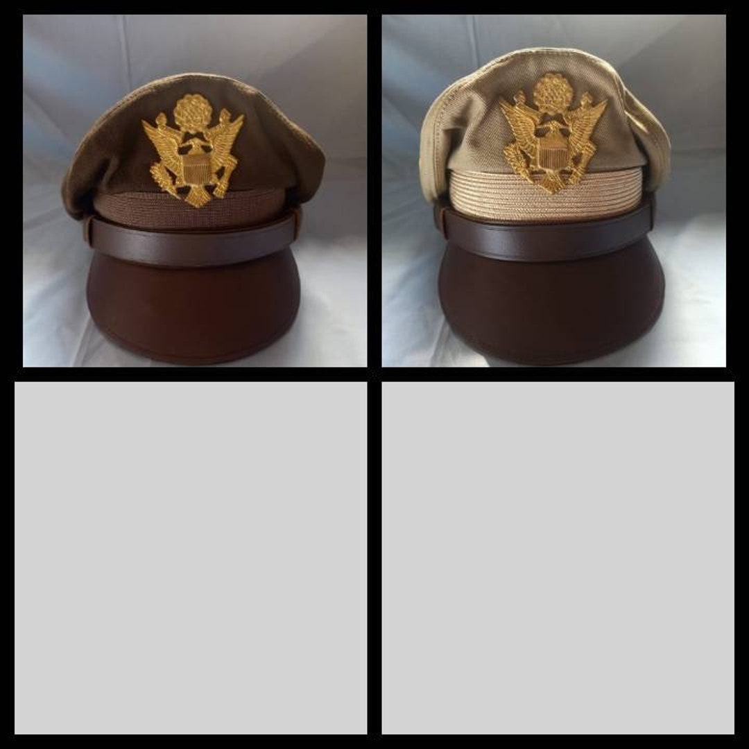 WW11 USA Army Set of Two Caps All Sizes Available - Etsy