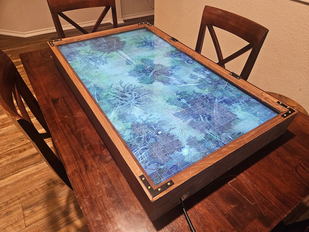 43 DND Built in 4K TV for Digital Table Top Gaming TV Included - Etsy