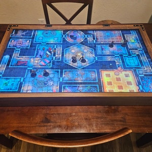 43 DND Built in 4K TV for Digital Table Top Gaming TV Included - Etsy