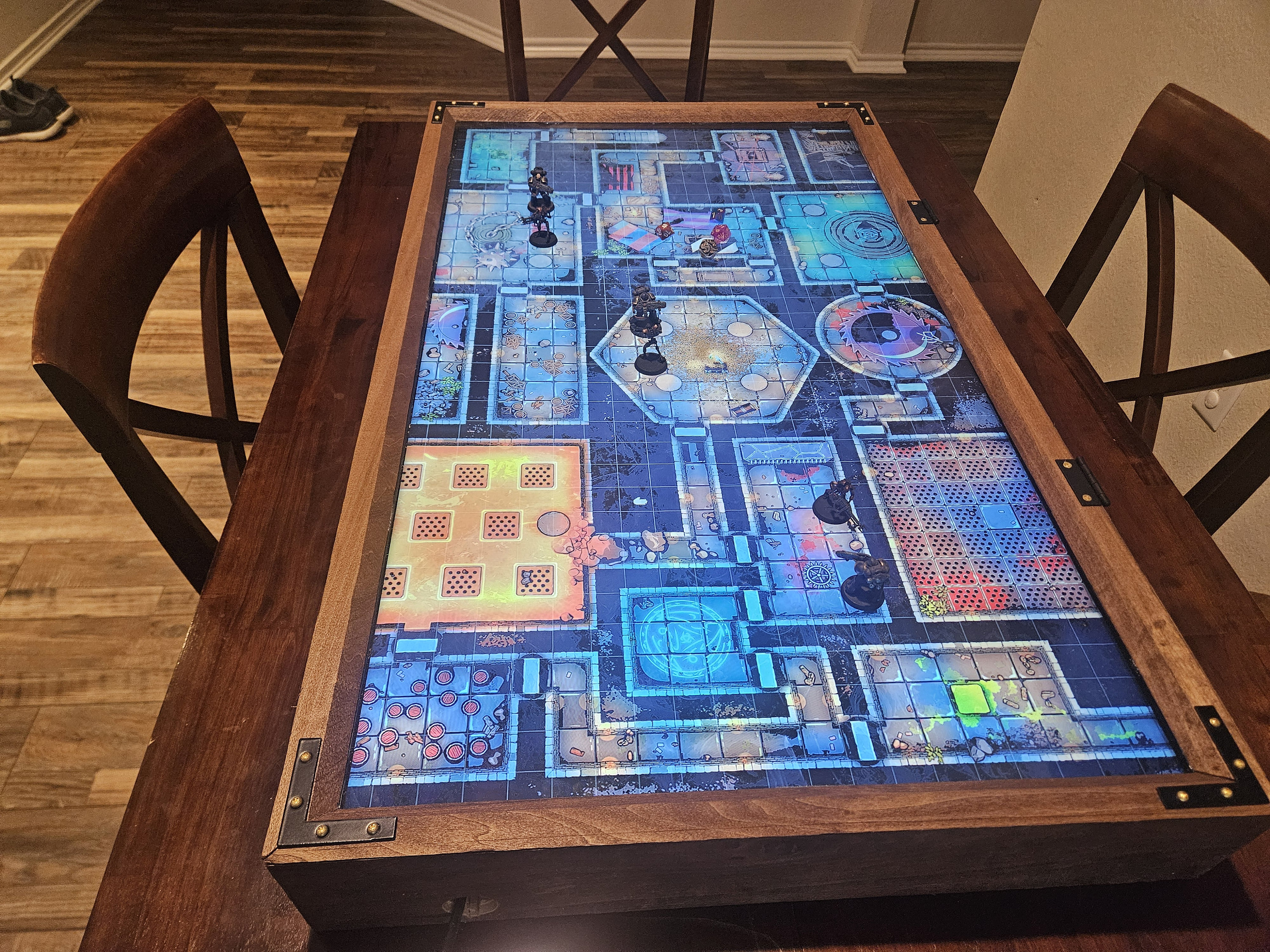 43 DND Built in 4K TV for Digital Table Top Gaming TV Included - Etsy