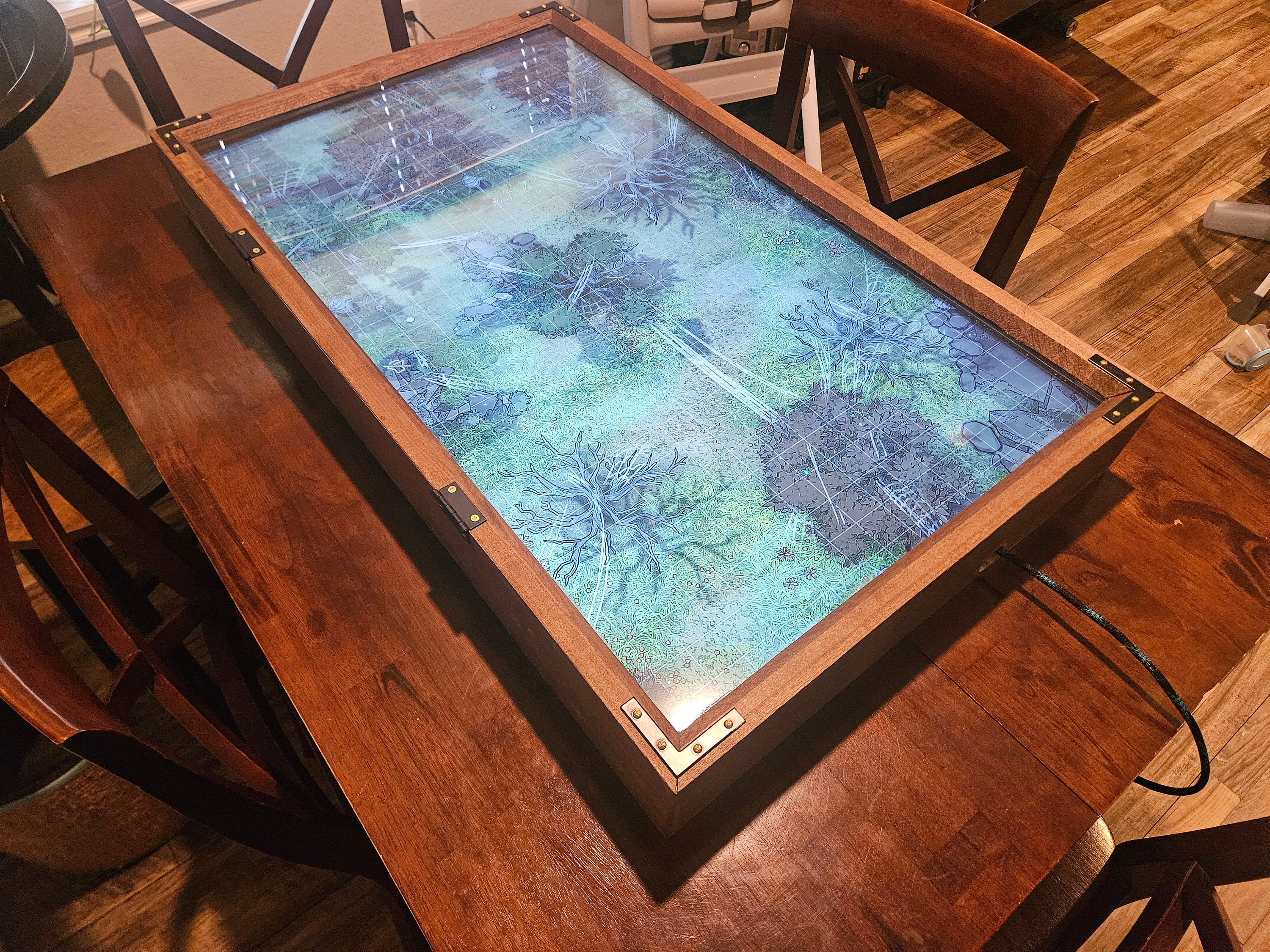 43 DND Built in 4K TV for Digital Table Top Gaming TV Included - Etsy