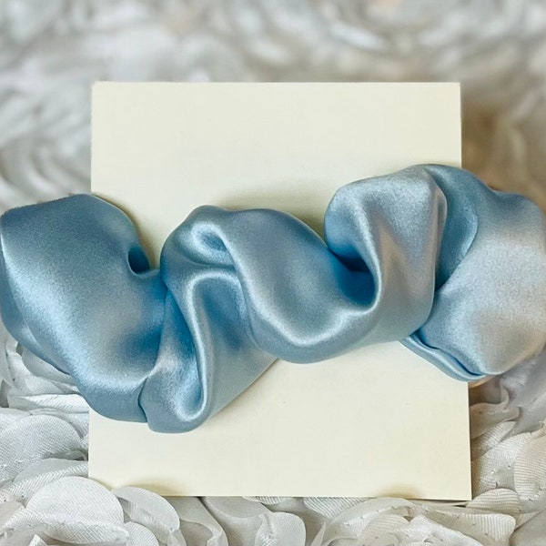 Silk Scrunchie - Etsy
