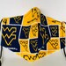 WVU Mask adjustable Earloops & Nose Wire - Etsy