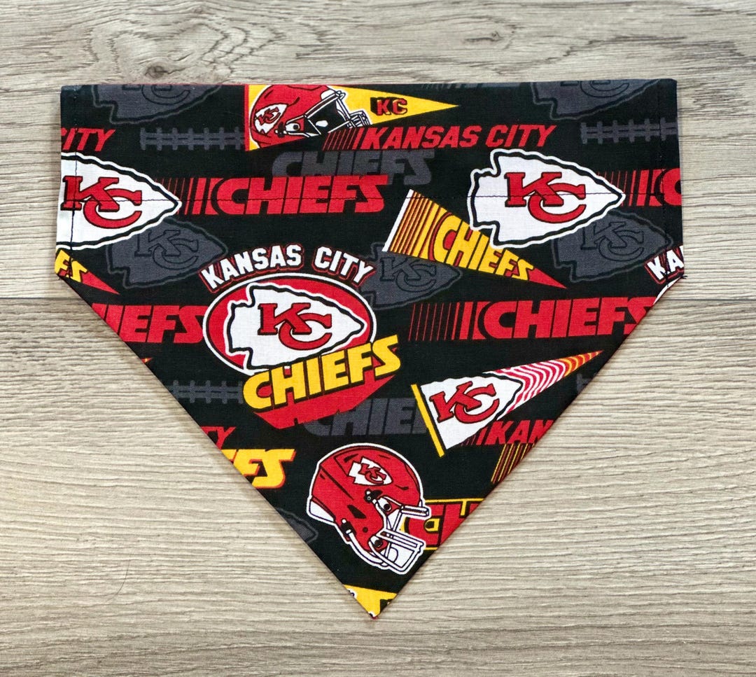 Chiefs Dog Bandana - Etsy