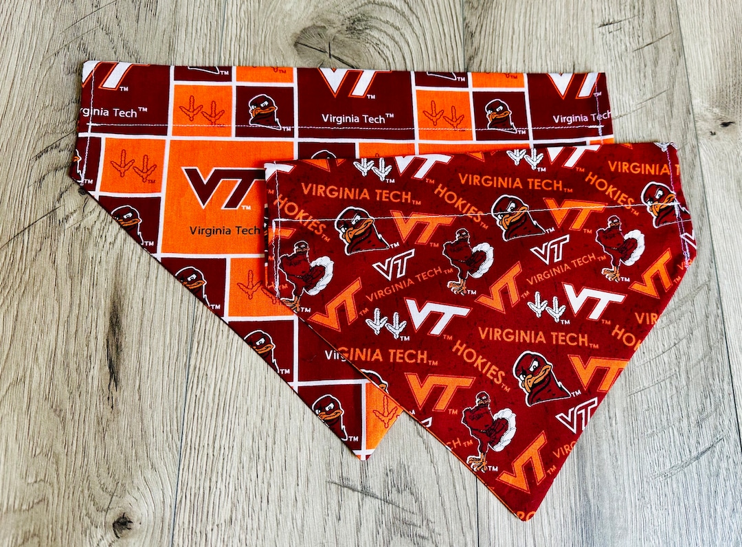 Virginia Tech Dog Bandana - Etsy