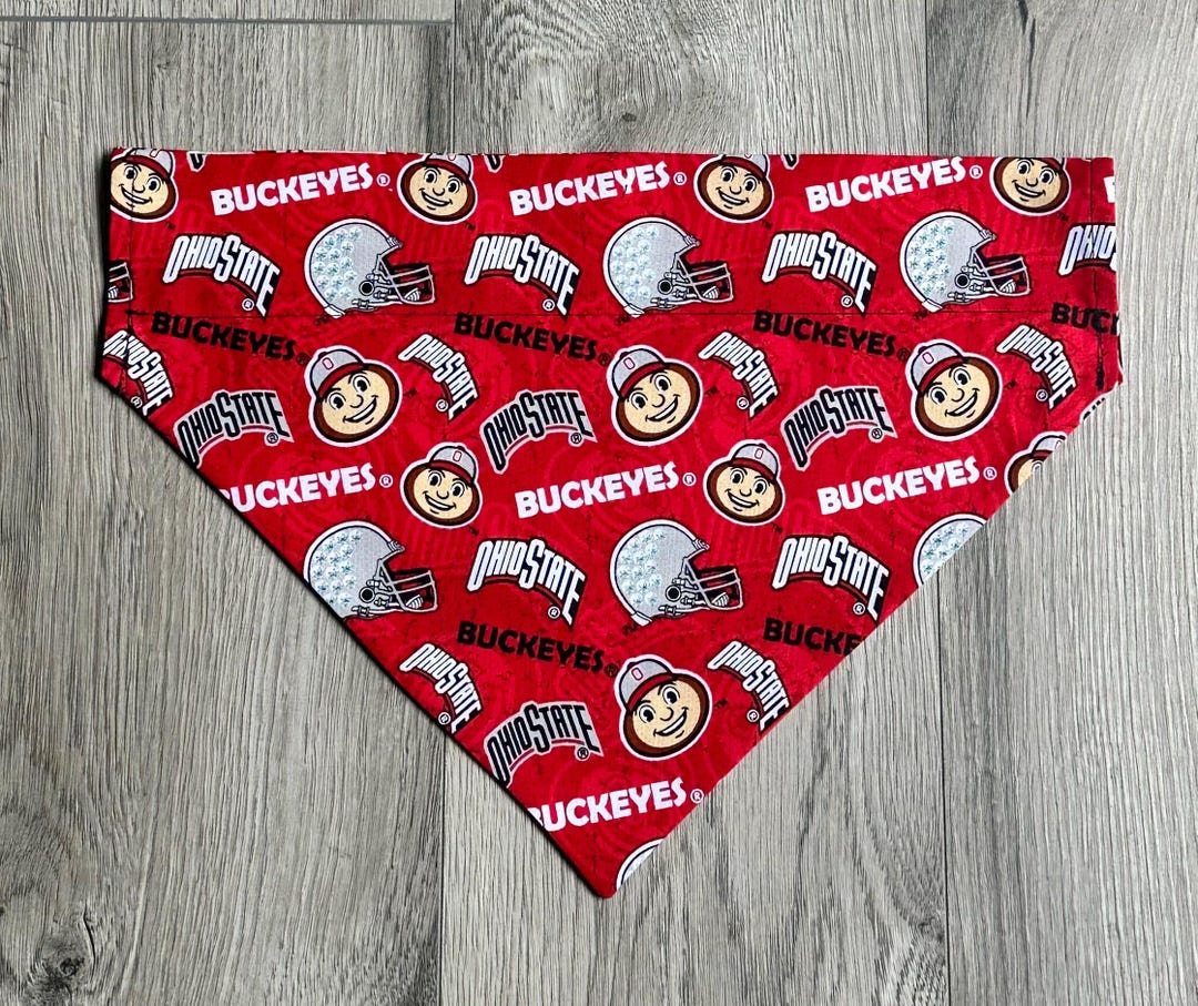Ohio State University Dog Bandana - Etsy