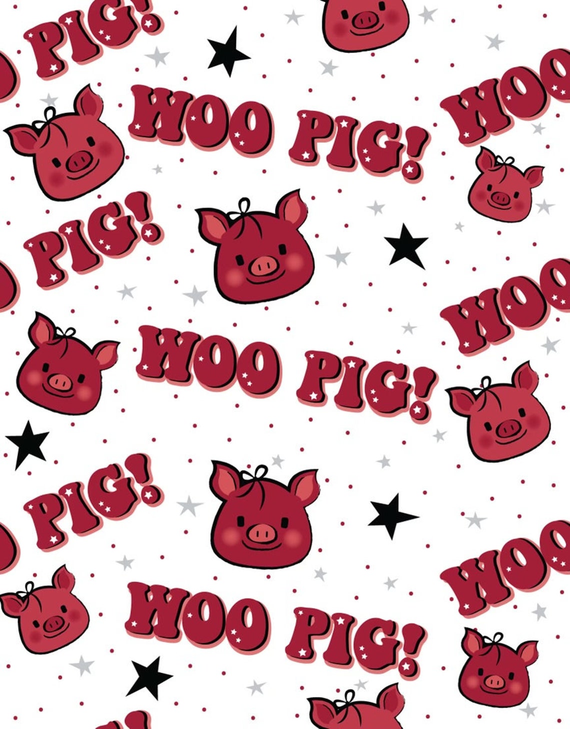 Arkansas Razorback the Honey Bows Hair Bow Newborn to 4 Years Woo Pig ...
