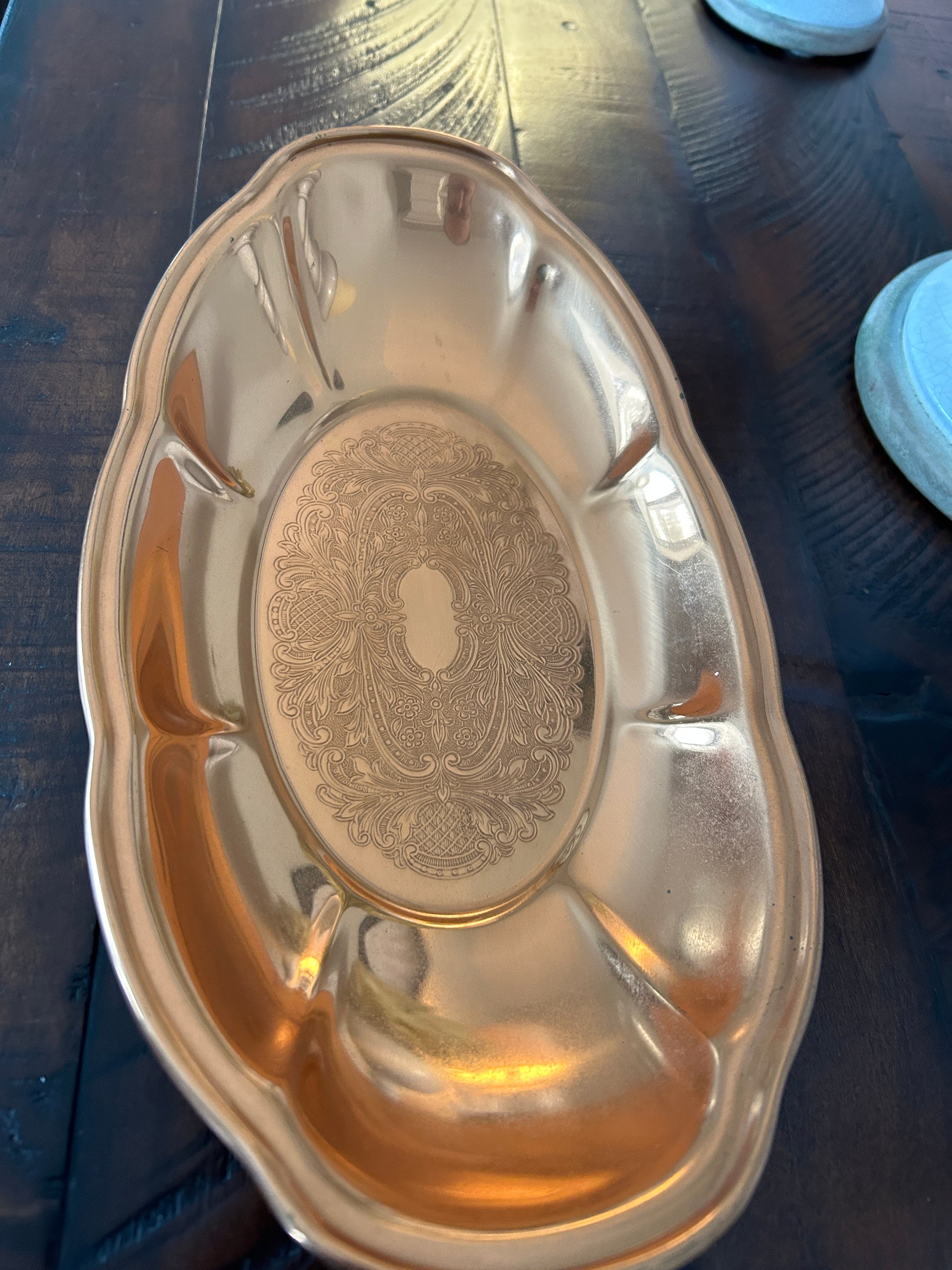 Vintage Copper Tray Coppercraft Guild Massachusetts MADE IN USA - Etsy