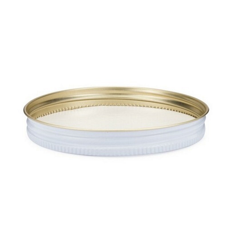 3 X 4 3/4 ID or 120mm METAL Replacement Lids W/poly/pulp Liners. for ...