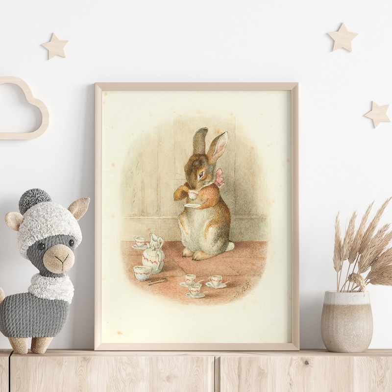 Whimsical Rabbit - Etsy