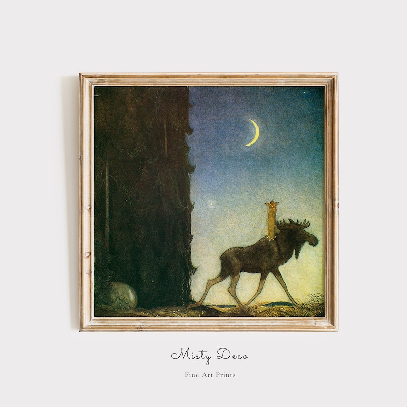 John Bauer Framed Art - Etsy UK