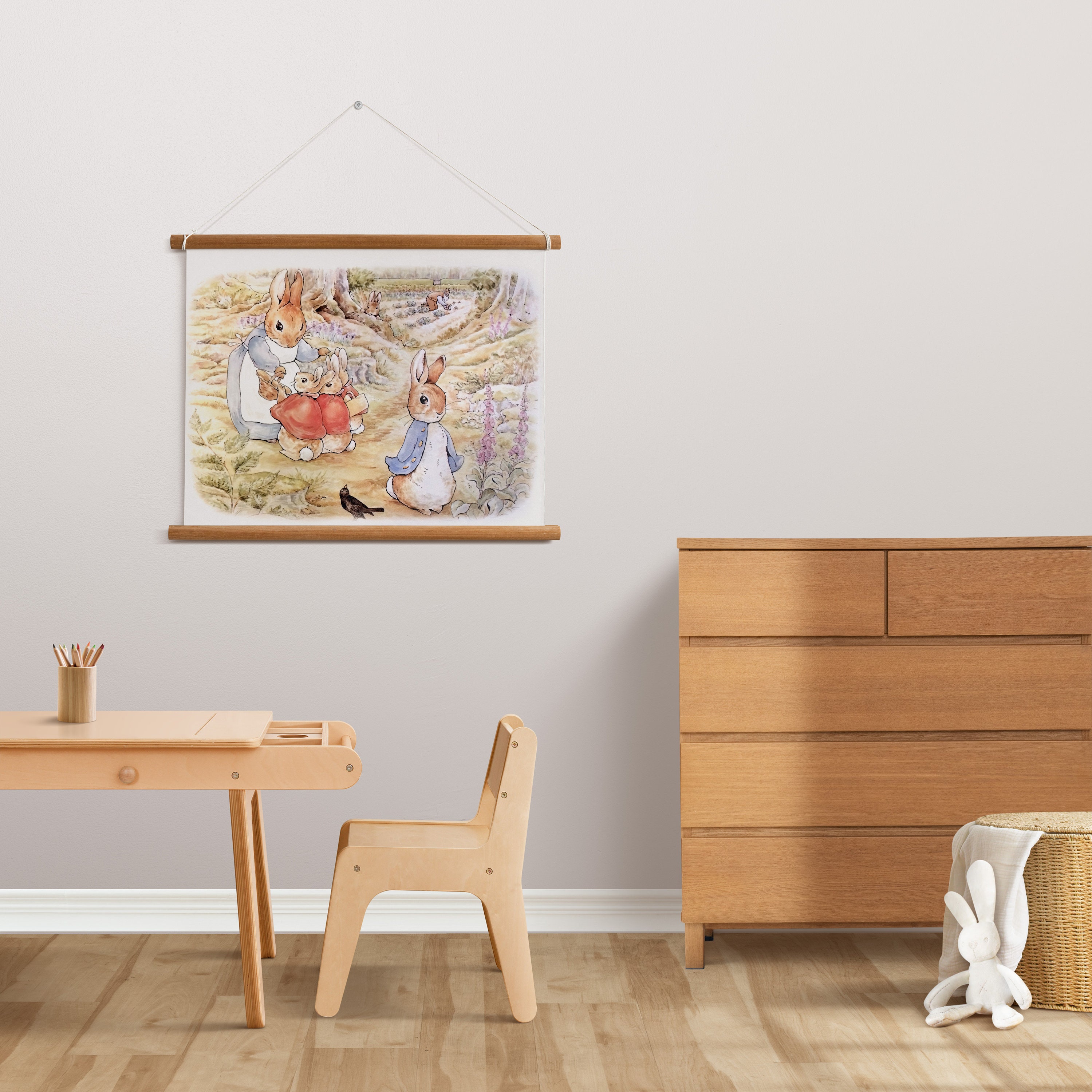 Beatrix Potter Peter Rabbit Printable Wall Art, Vintage Bunnies Nursery ...