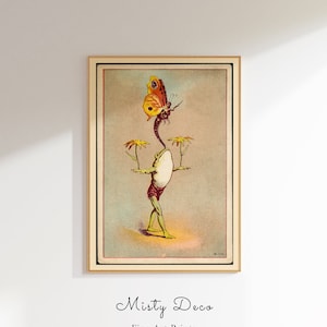 Vintage Circus Frog Illustration, Cute Frog Wall Art for Nursery. - Etsy