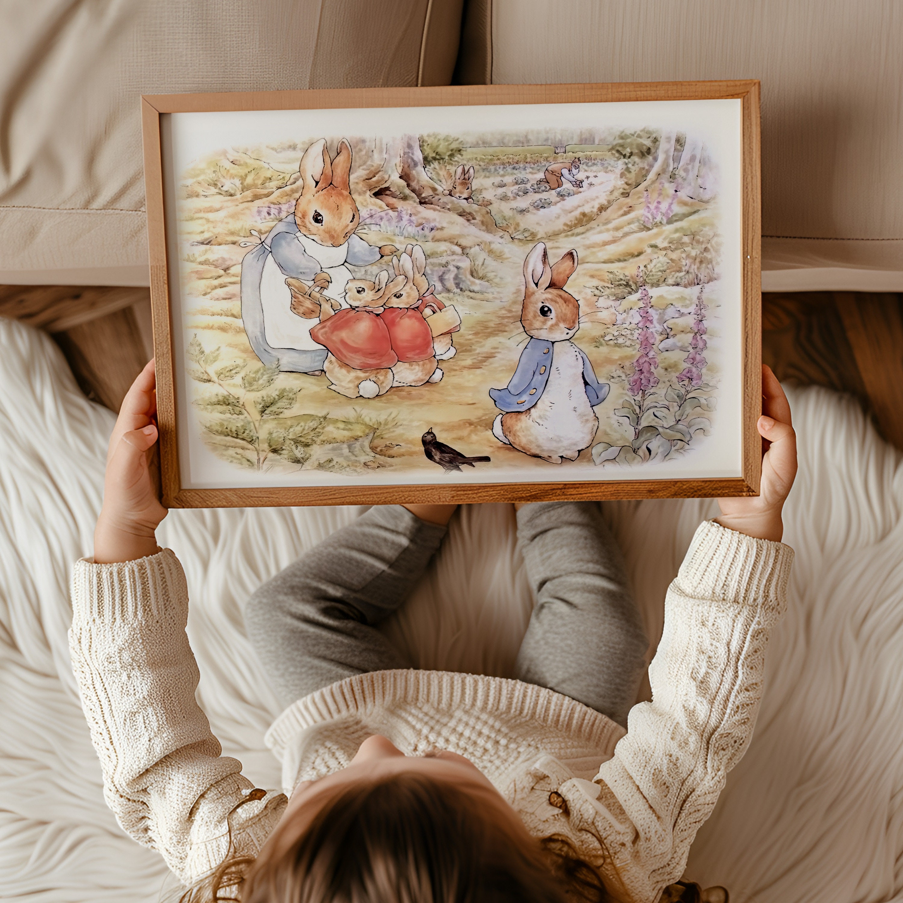 Beatrix Potter Peter Rabbit Printable Wall Art Set of 2, Vintage ...