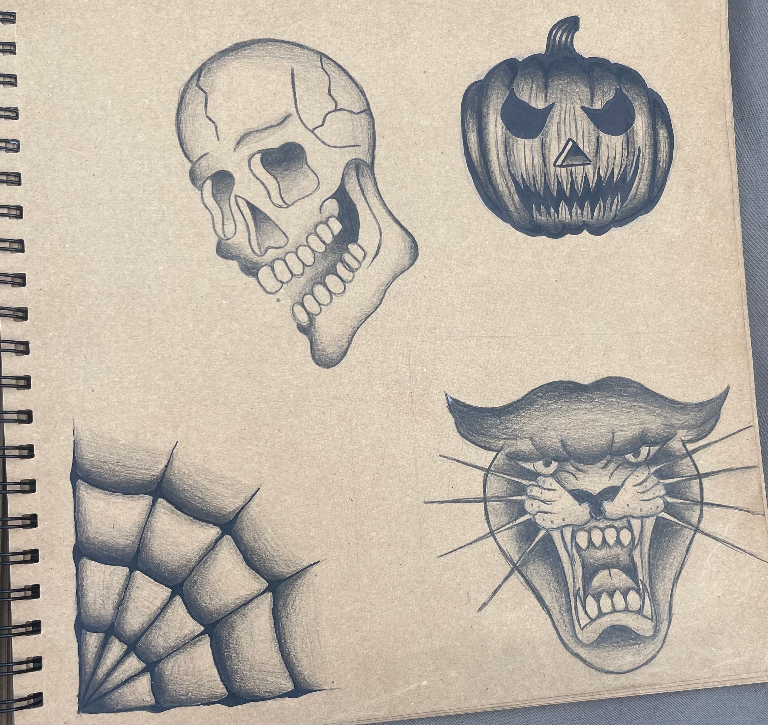 Custom Drawn Tattoo Designs and Illustrations - Etsy