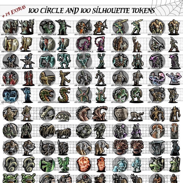 Virtual Rpg Tokens - Etsy