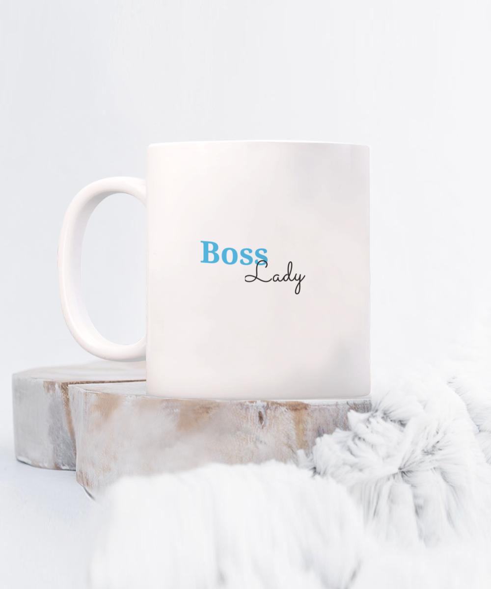 Blue Boss Lady Mug - Etsy
