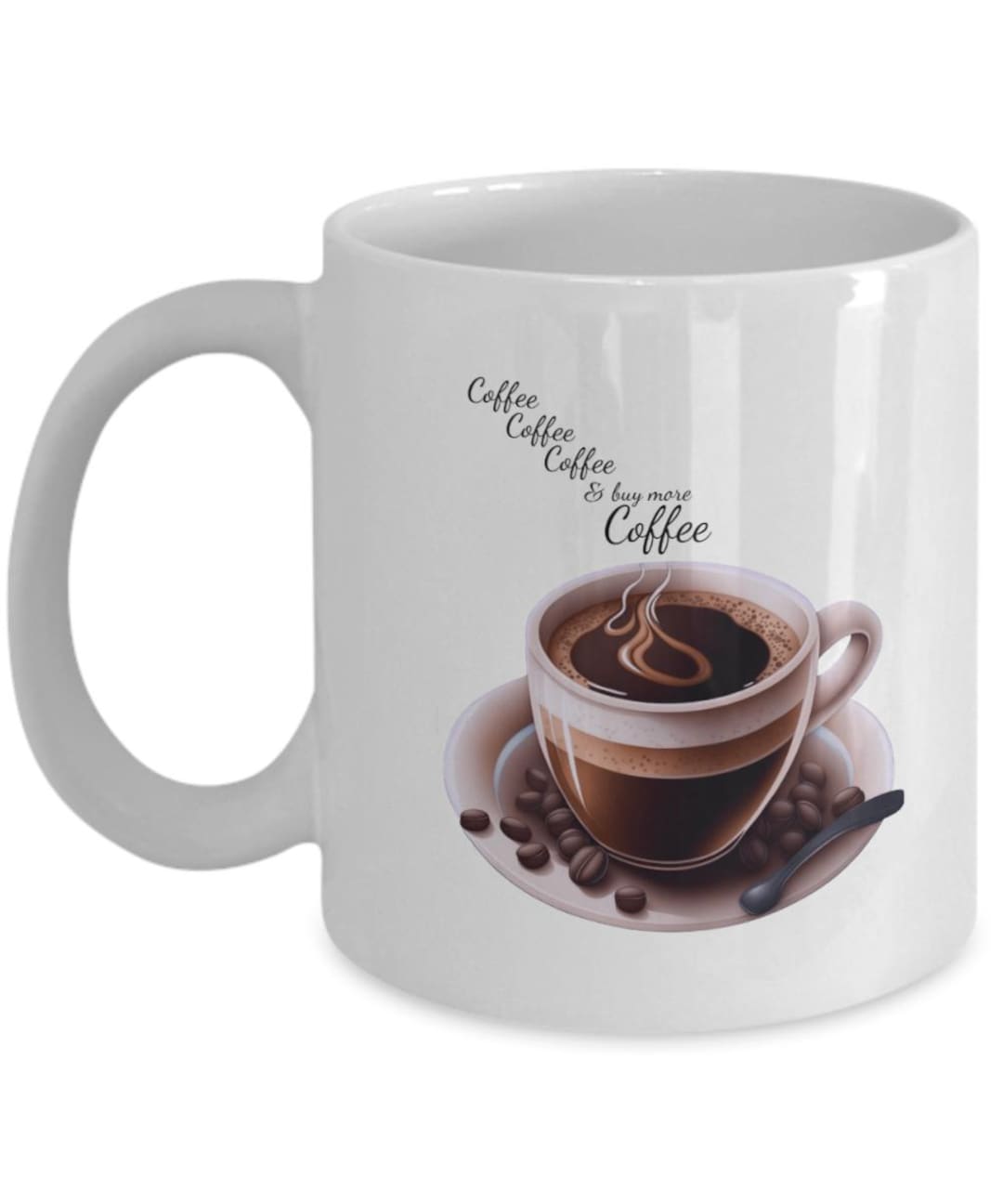 Coffee Addict Mug, 11oz Ceramic Mug - Etsy
