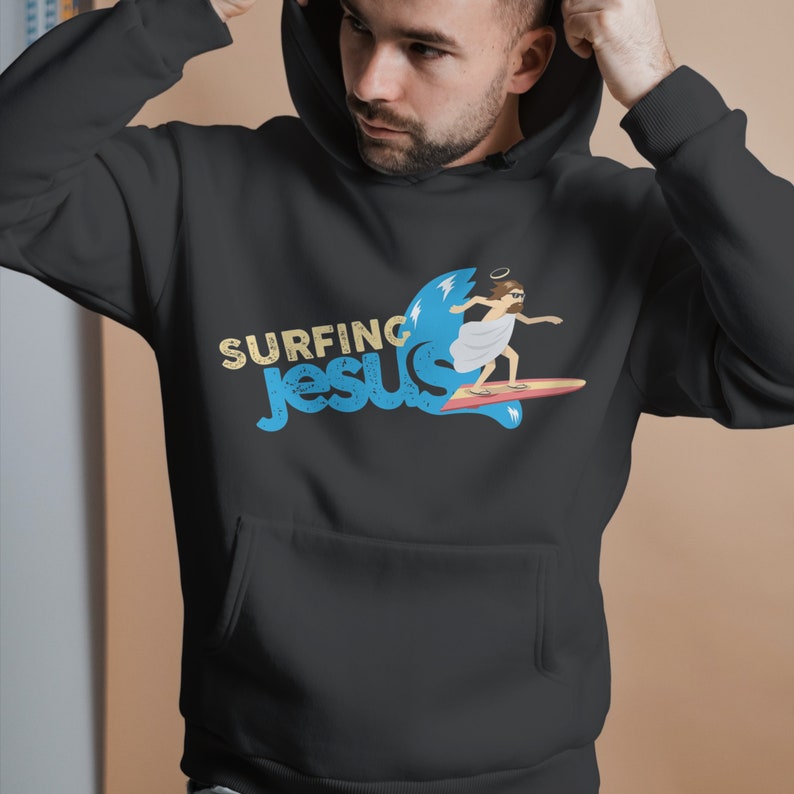 Surfing Jesus SVG PNG PDF Digital Print Download Sublimation Cricut ...