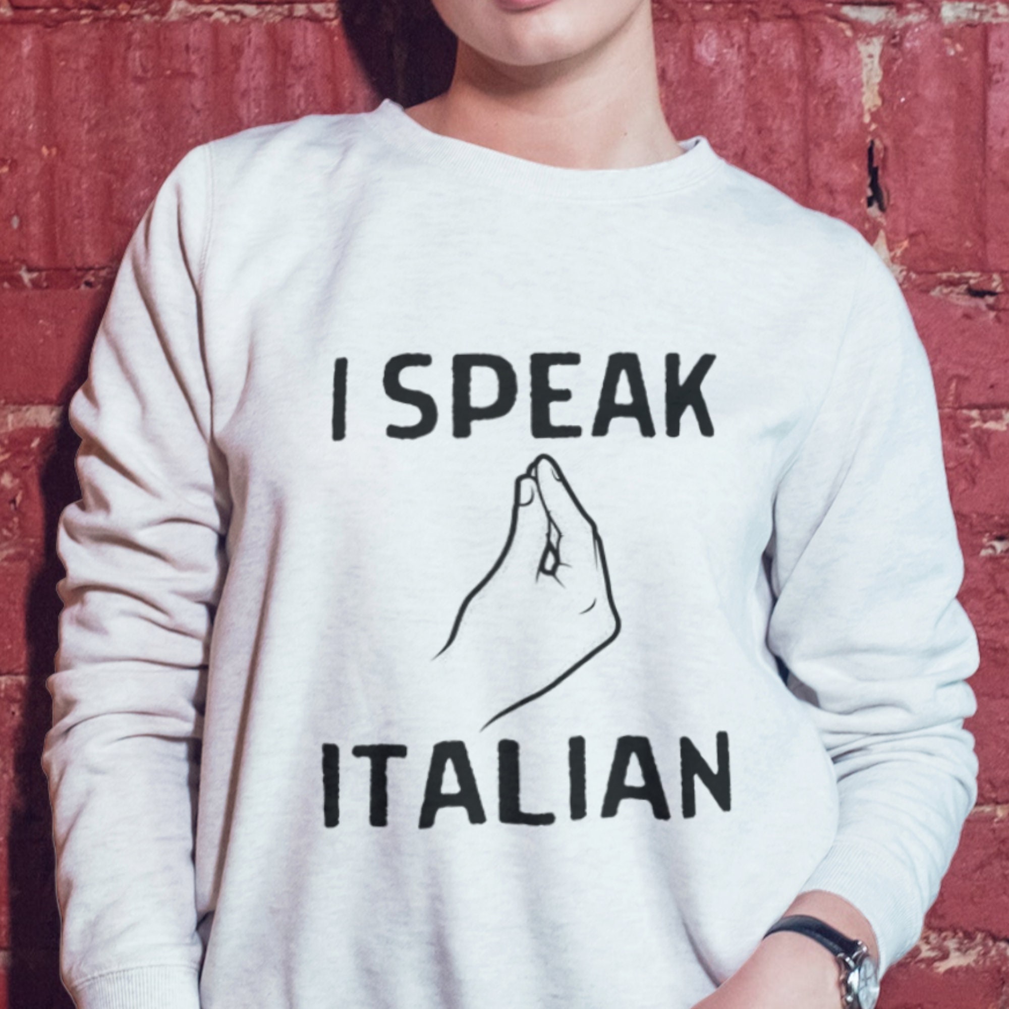 I Speak Italian Funny Italian Gifts Italy Wall Art Italiano Italians ...