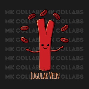Funny Anatomy Jugular Vein Nurse Doctor Medical Student Medicine Puns ...
