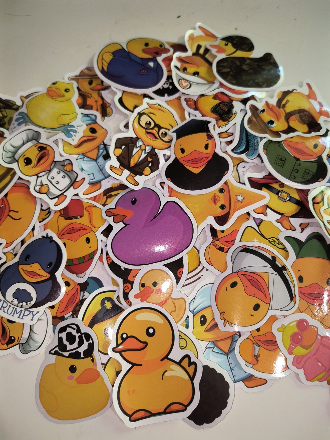 10 Random Duck Stickers Assorted Sizes No Duplicates - Etsy