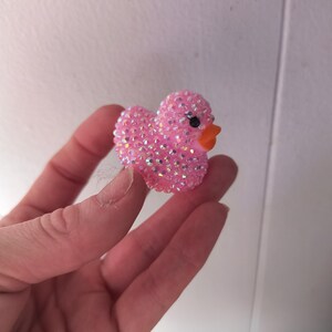 Light Pink Mini Rhinestone Rubber Duck Bling - Etsy