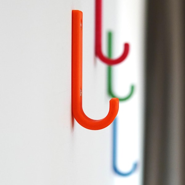 Colorful Wall Hooks - Etsy