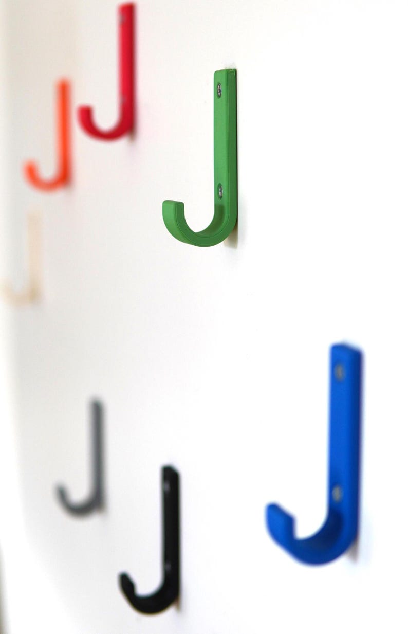 Colorful Wall Hooks With High Load Capacity – Ideal for Jackets, Bags ...