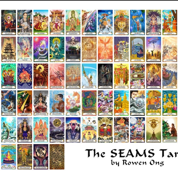 Asian Tarot - Etsy