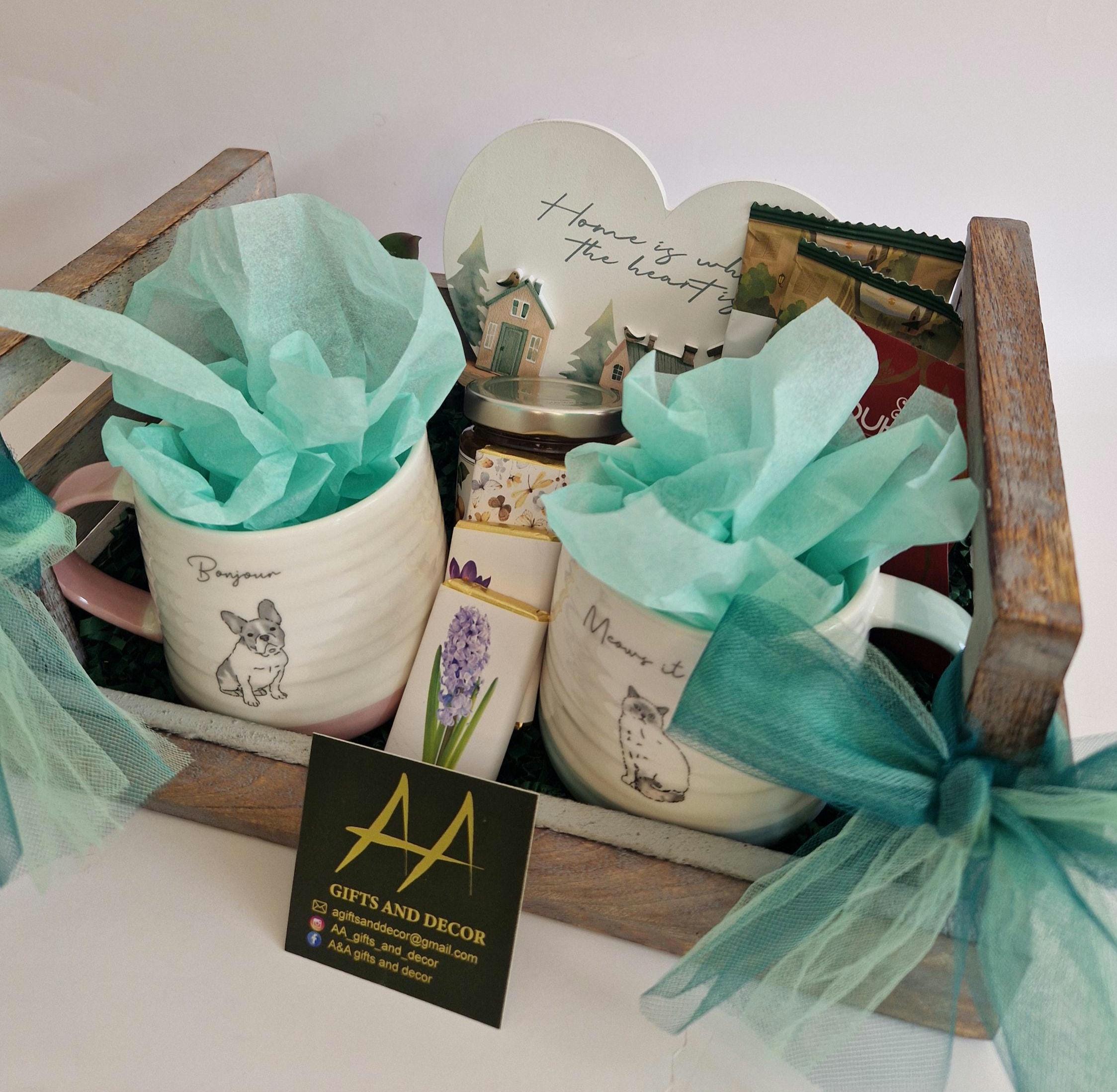 New Home Hamper, Housewarming Gift Box ,new Flat Gift, Home Sweet Home ...