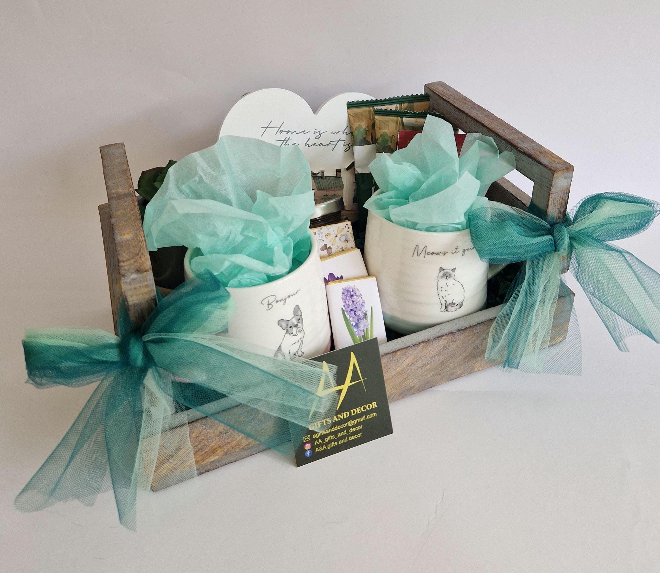 New Home Hamper, Housewarming Gift Box ,new Flat Gift, Home Sweet Home ...