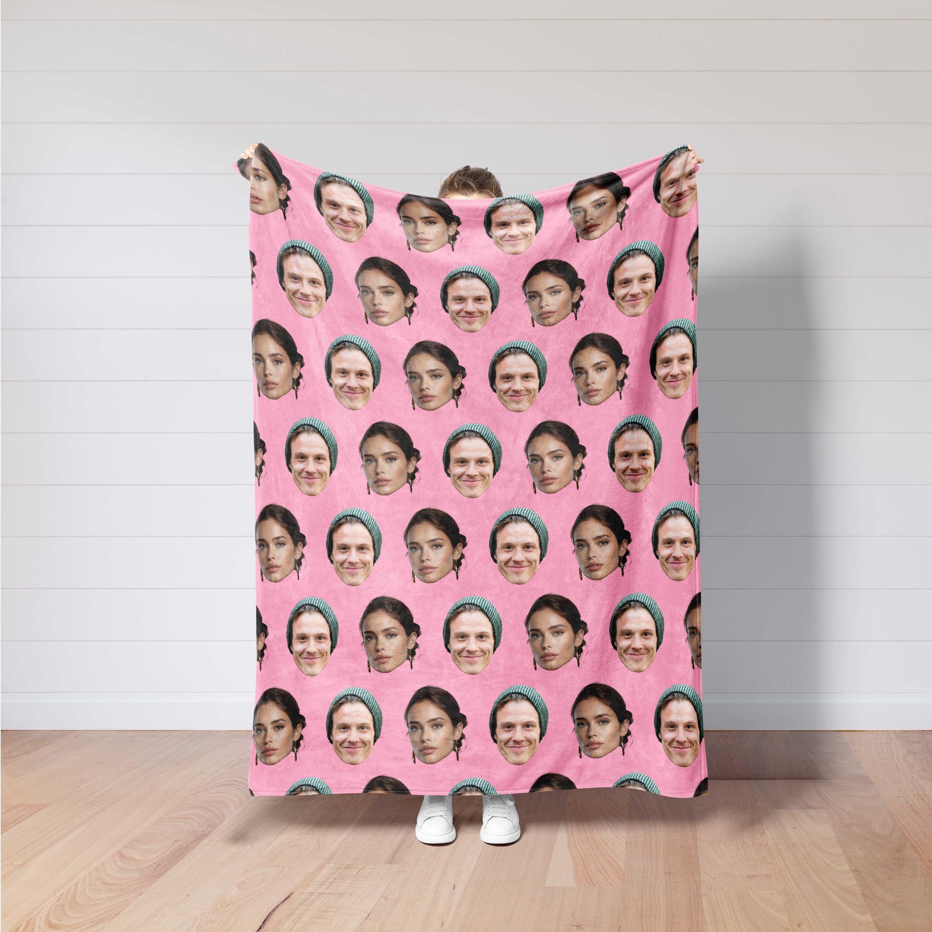 Custom Face Blanket: Personalized Photo Gift - Etsy