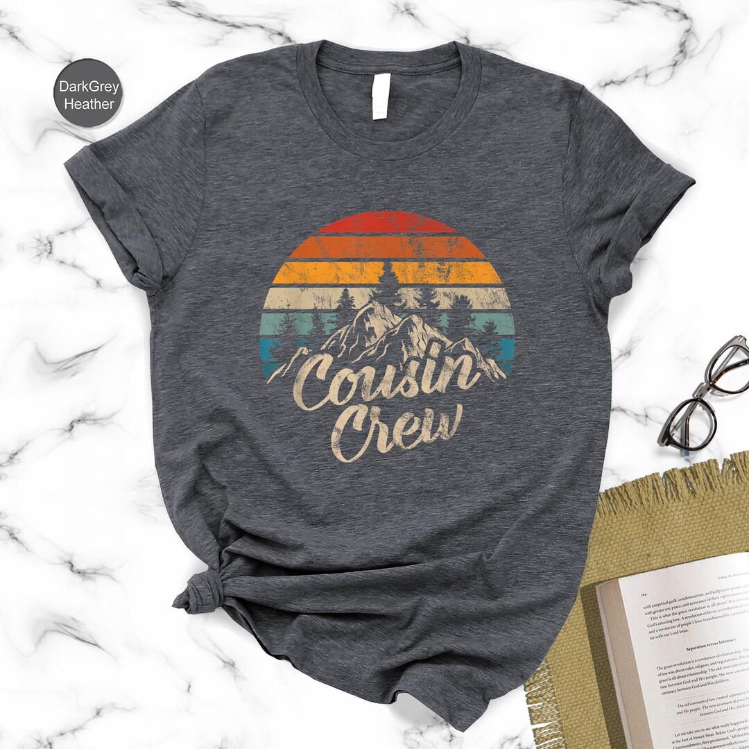Retro Cousin Crew Shirt, Matching Family Shirts, Vintage T Shirt ...