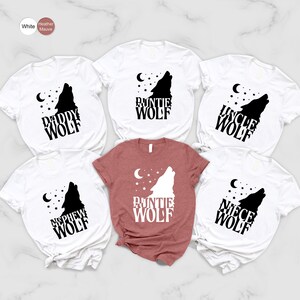 Wolf Pack Shirt, Wolf Family Matching T-shirts, Family Birthday Shirts ...
