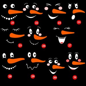 Christmas Snowman Face Shirt, Family Christmas Matching T-shirt, Winter ...