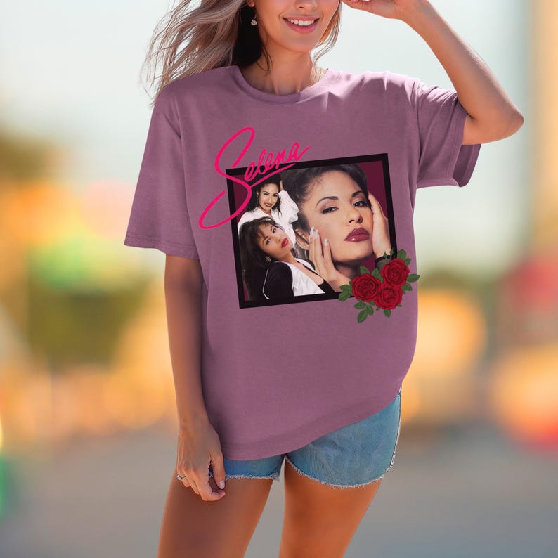 Selena Quintanilla Shirt Glamour Shots Tee 90s Tejano Music Legend ...